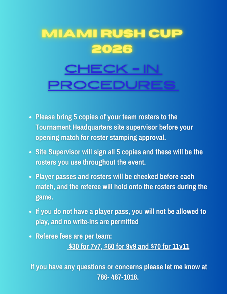 MIAMI RUSH CUP